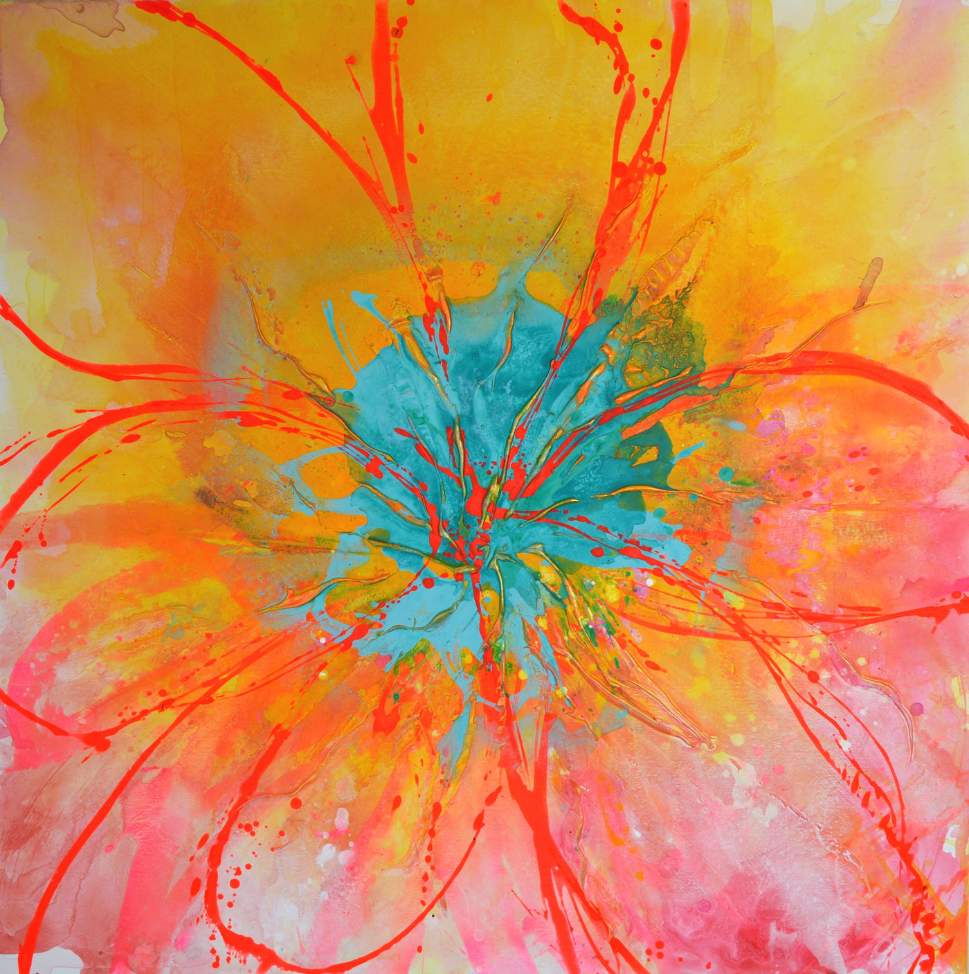 Buy Large Abstract Wall Art | Original Paintings By Caroline Ashwood