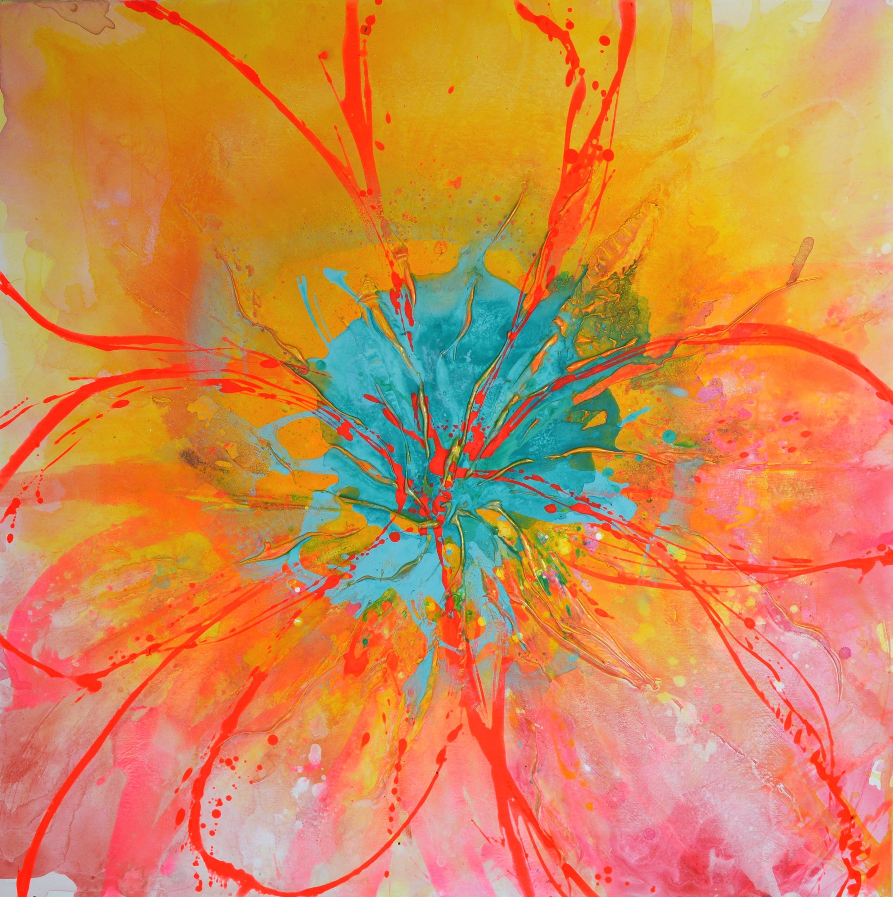 Buy Large Abstract Wall Art | Original Paintings By Caroline Ashwood