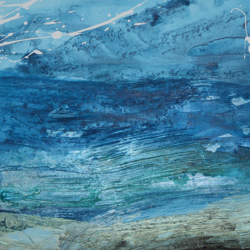 Buy Original Seascape Abstract Art Paintings | By Caroline Ashwood UK