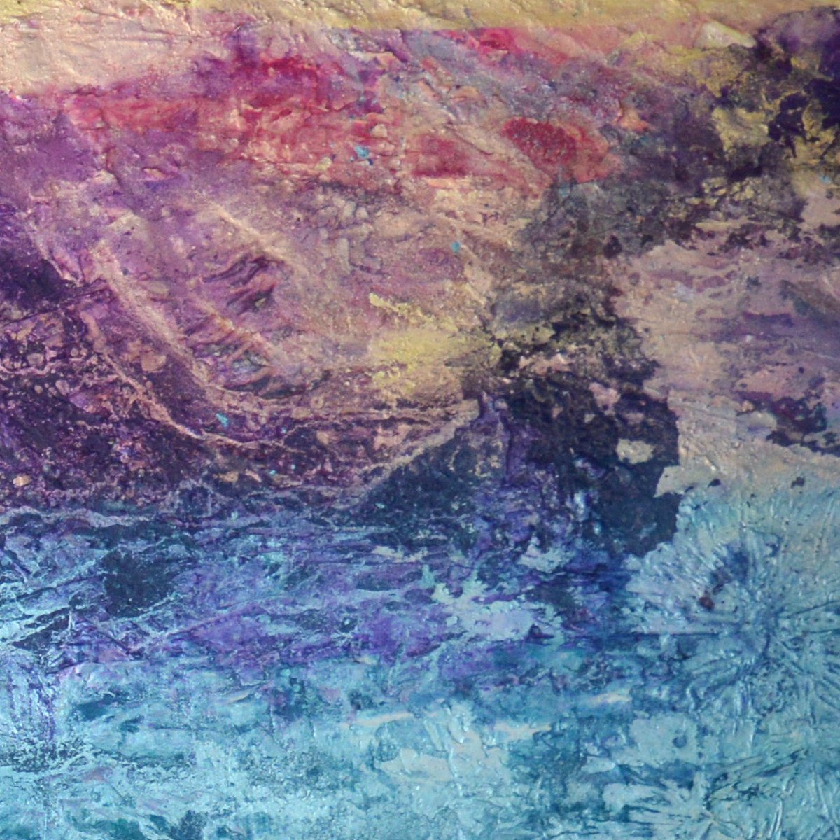 Dusky Twilight - Original Abstract Wall Art By Caroline Ashwood