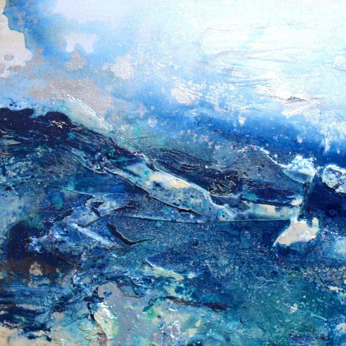 Buy Original Black & White Abstract Paintings By Caroline Ashwood